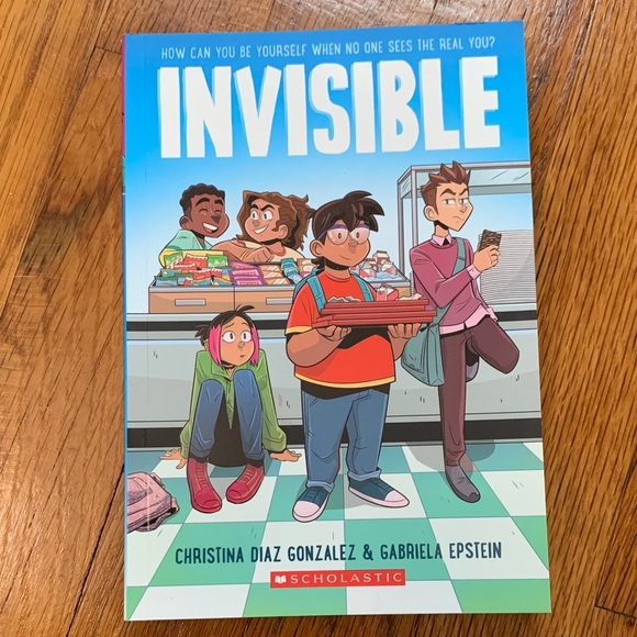Scholastic | Toys | Scholastic Invisible Kids Book Blue And Red Cover ...